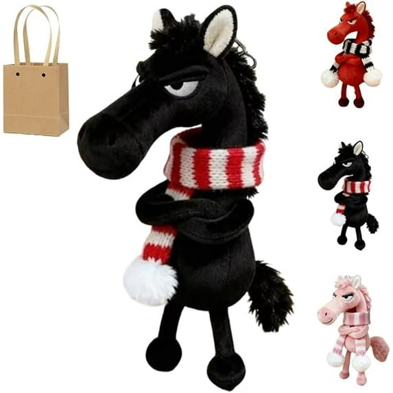 Year of the Horse Lucky Mascot 2026- New Yeargood Luck Gift 2026 Symbol ...