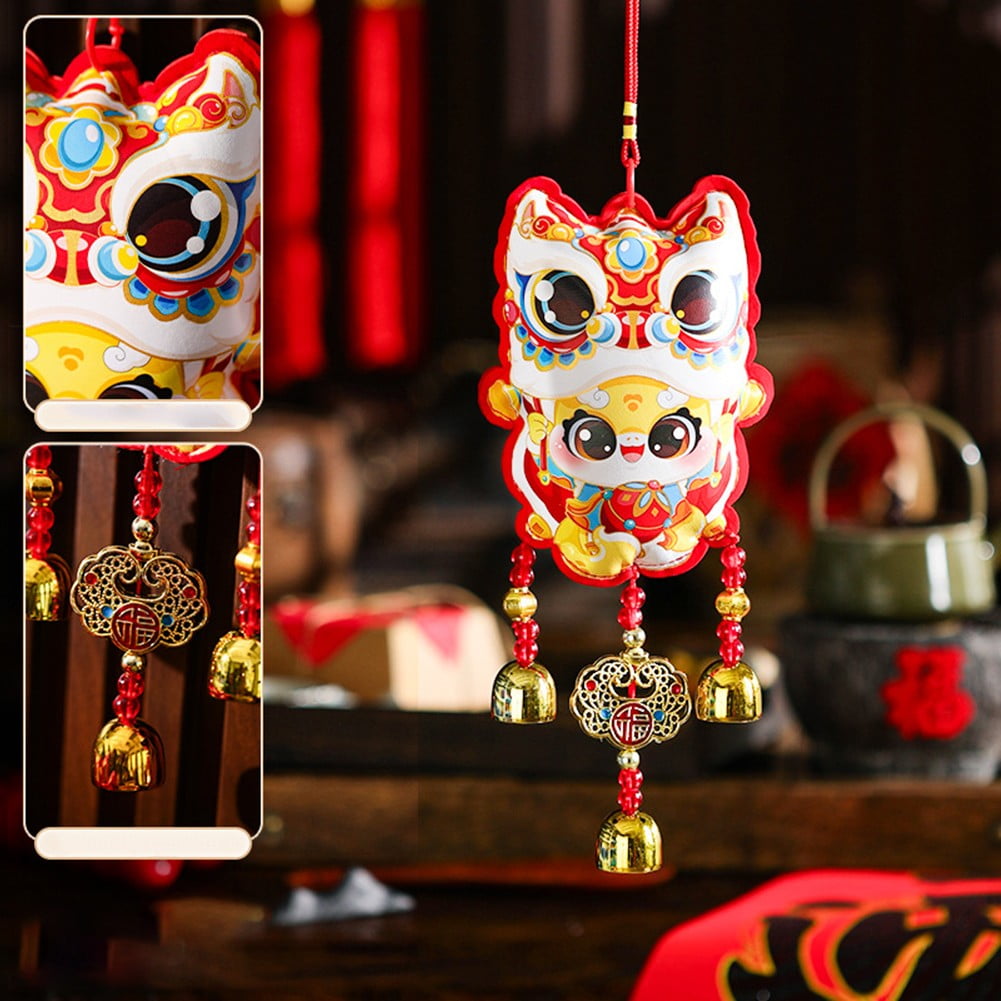 Year of the Snake Wind Chime Pendant 2025 Chinese New Year Spring ...