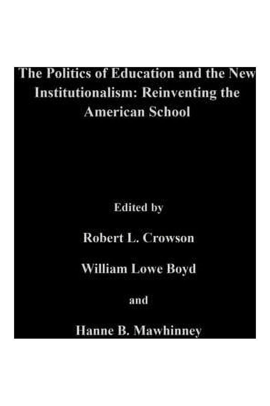 Yearbook of the Politics of Education As The Politics Of Education And ...