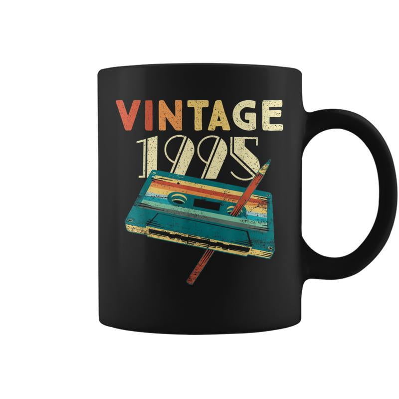 Years Old Gifts 1995 Music Cassette Th Birthday Coffee Mugs - Walmart.com