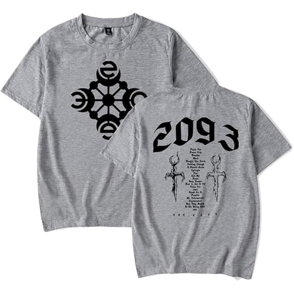 Yeat 2093 Merch T-shirt Summer Trend Print Short Sleeve Men And Women ...