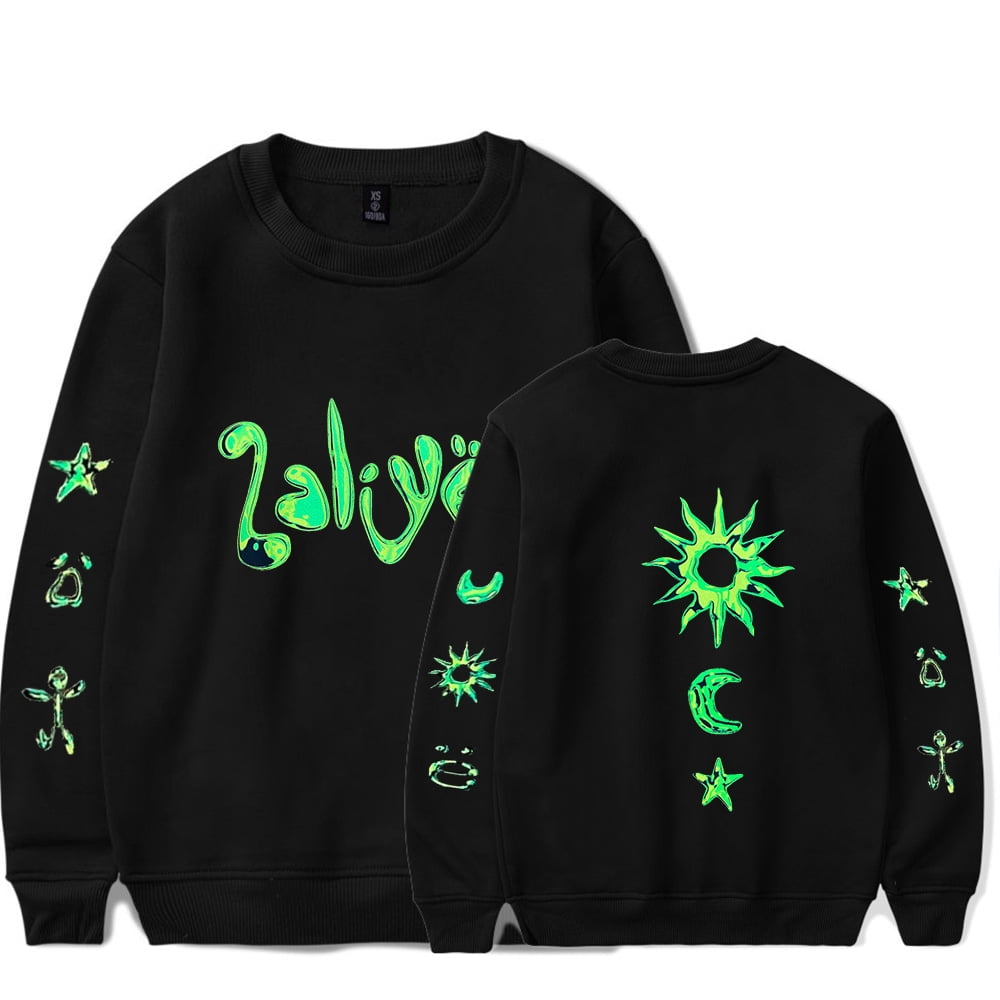 Yeat 2alive Green tourcrew neck sweatshirt merch pop graphics print ...