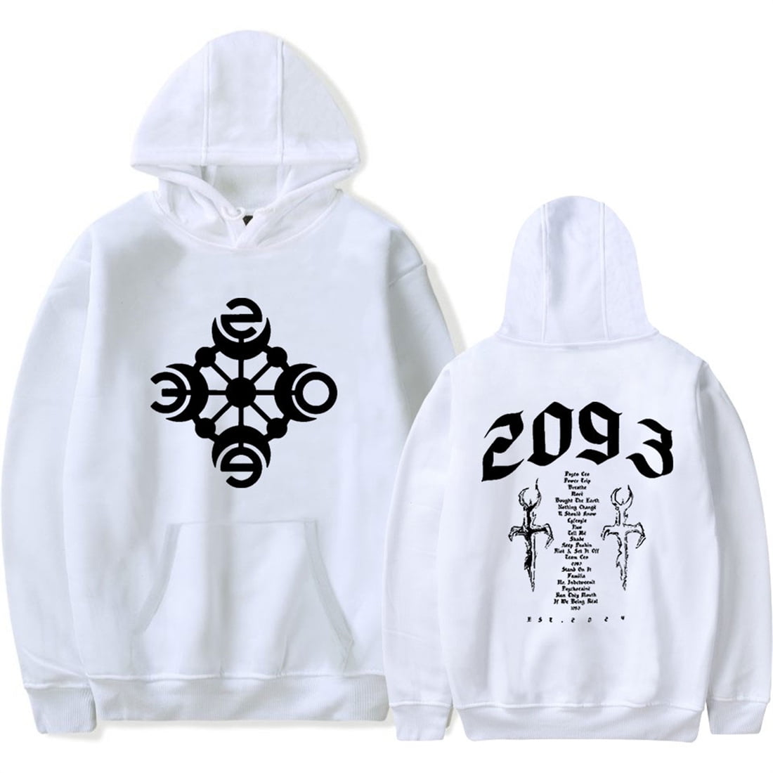 Yeat Rapper Hoodie 2093 Album Sweatshirt Hip Hop Trucksuit Fashion Long ...