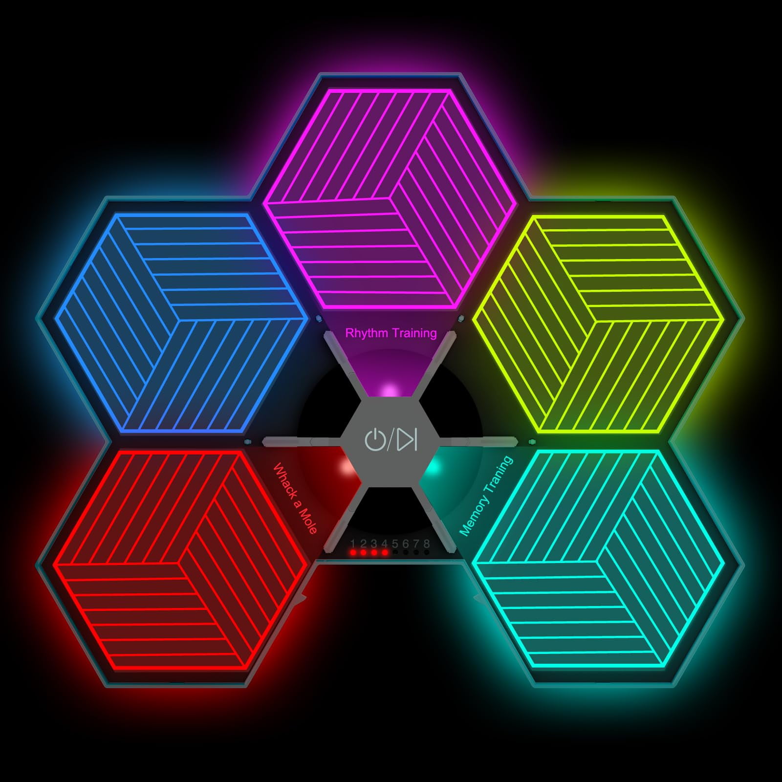 Yeaye 2025 Children's Potential Development Light & Sound Toy Puzzle ...