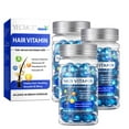 Yecuce 3-Pack Hair Vitamin Capsules,No Rinse and Safe for All Hair ...