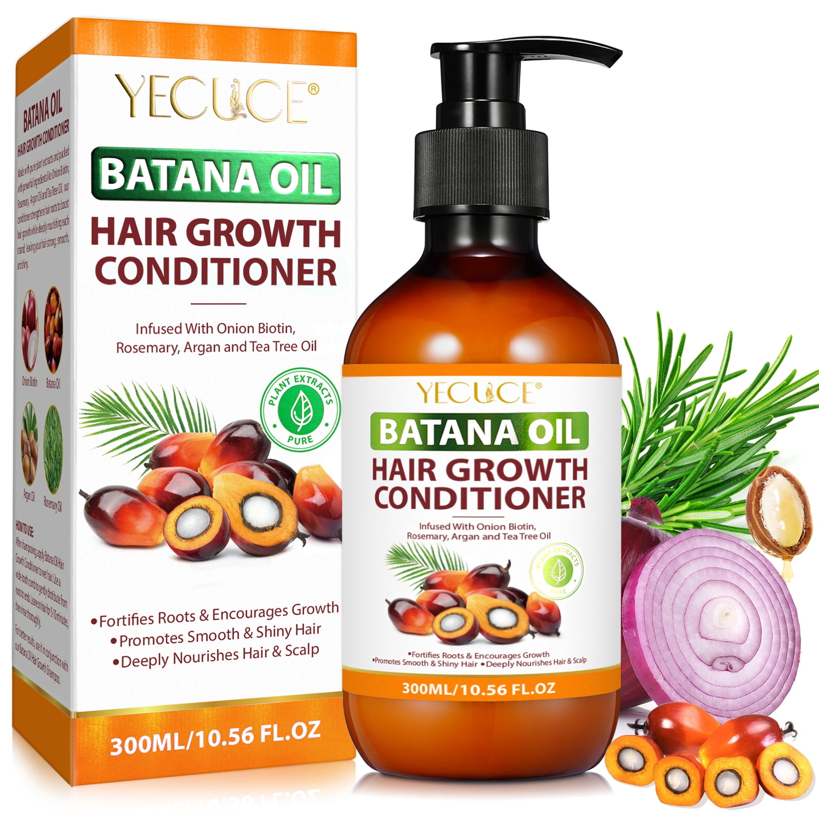 Yecuce Batana Oil Hair Conditioner,Batana Oil Moisturiser Promotes ...