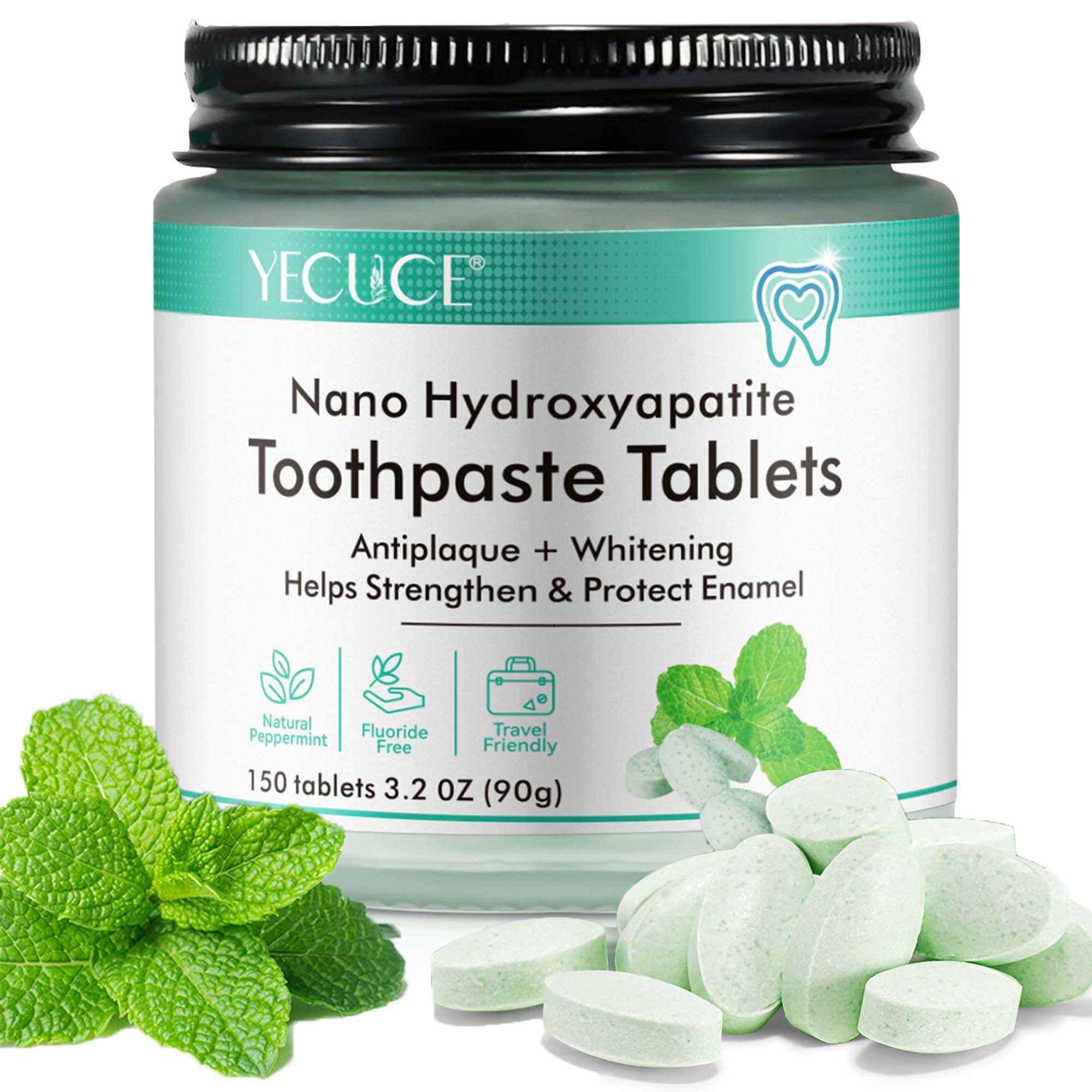 Yecuce Toothpaste for Adult Dental Care 150PCS, Peppermint - Walmart.com