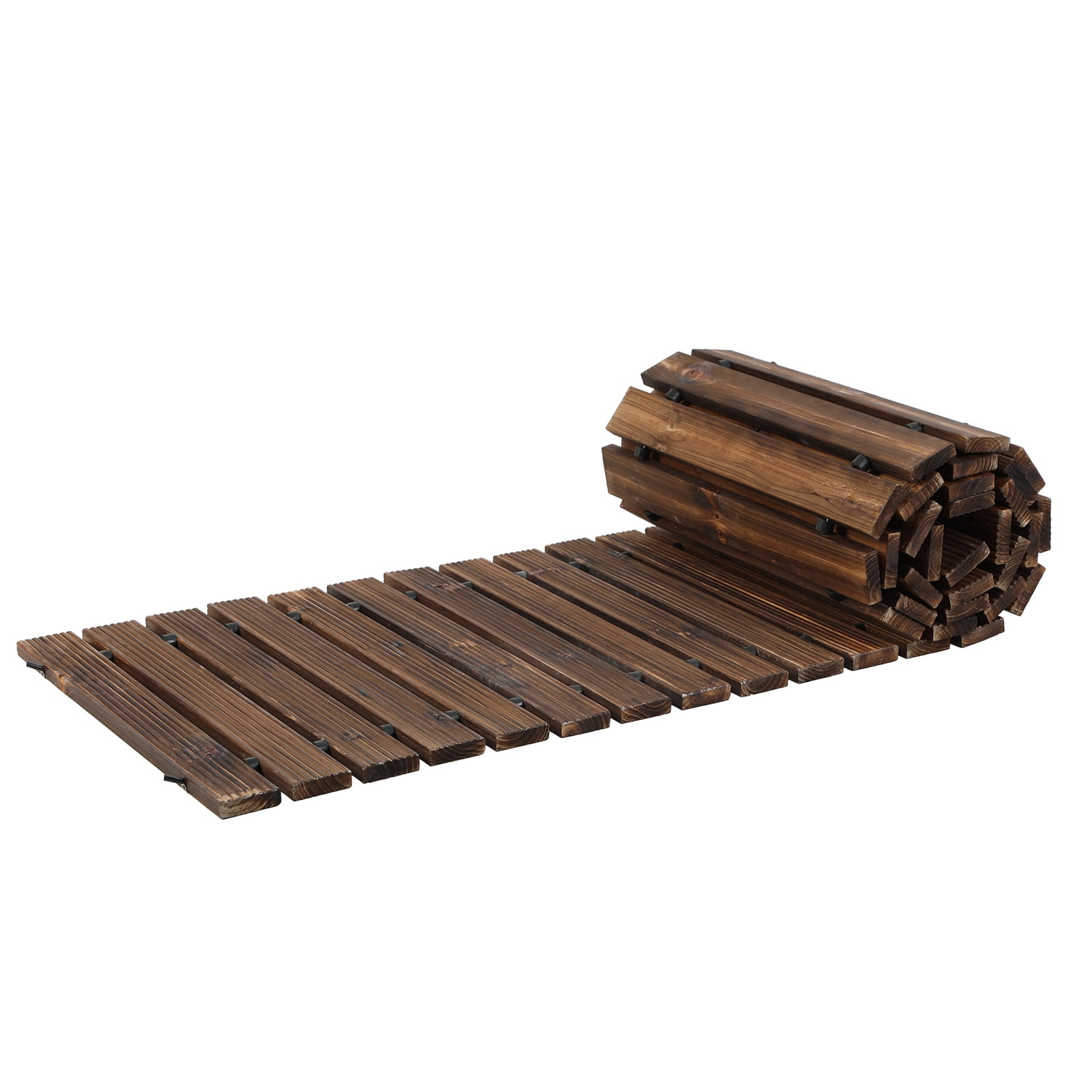Yedigre 8/12FT x 43cm Garden Pathway, Wooden Garden Pathway, Outdoor ...