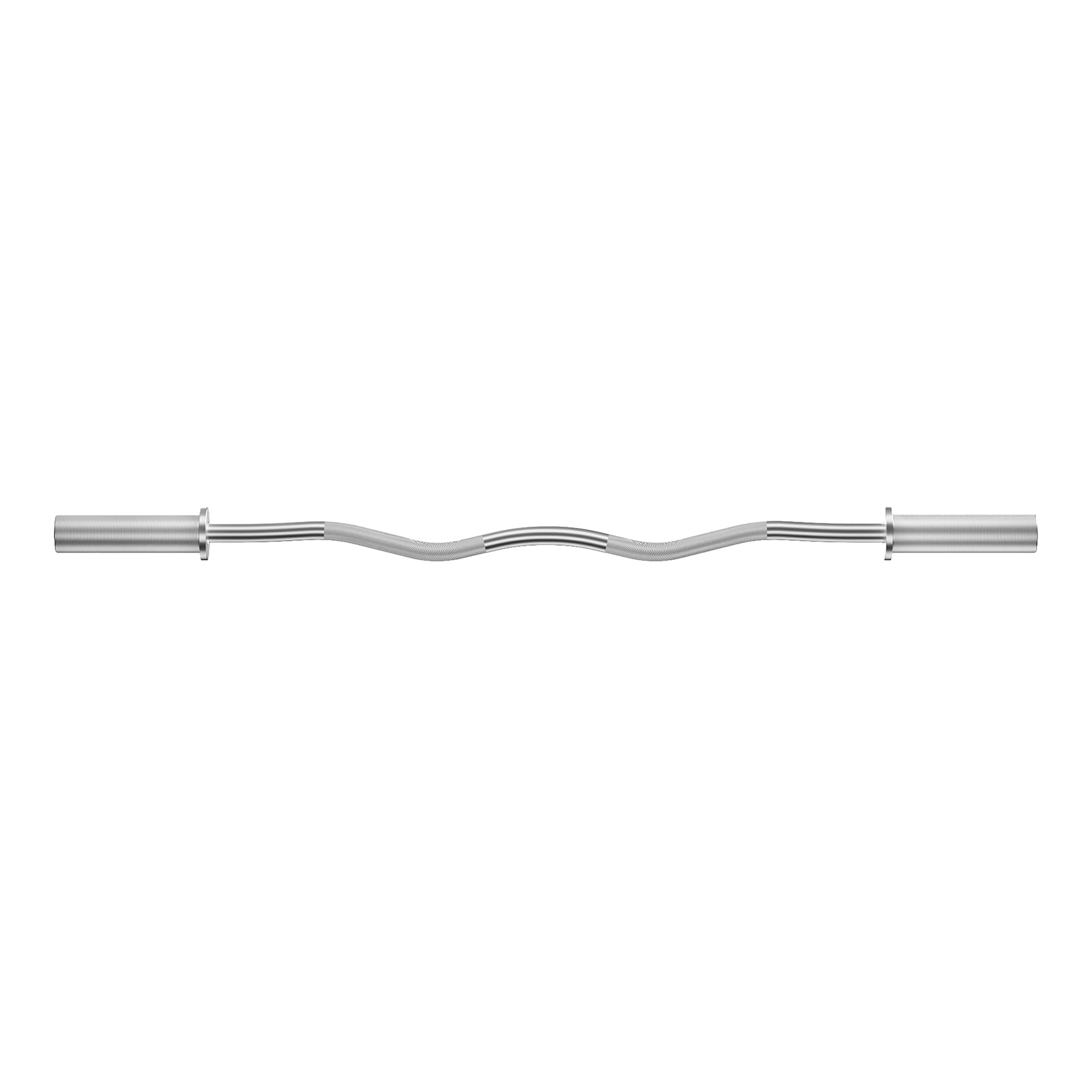 Yedigre Carbon Steel Barbell Bar, Bench Press Bar, 4FT Curved Rod ...