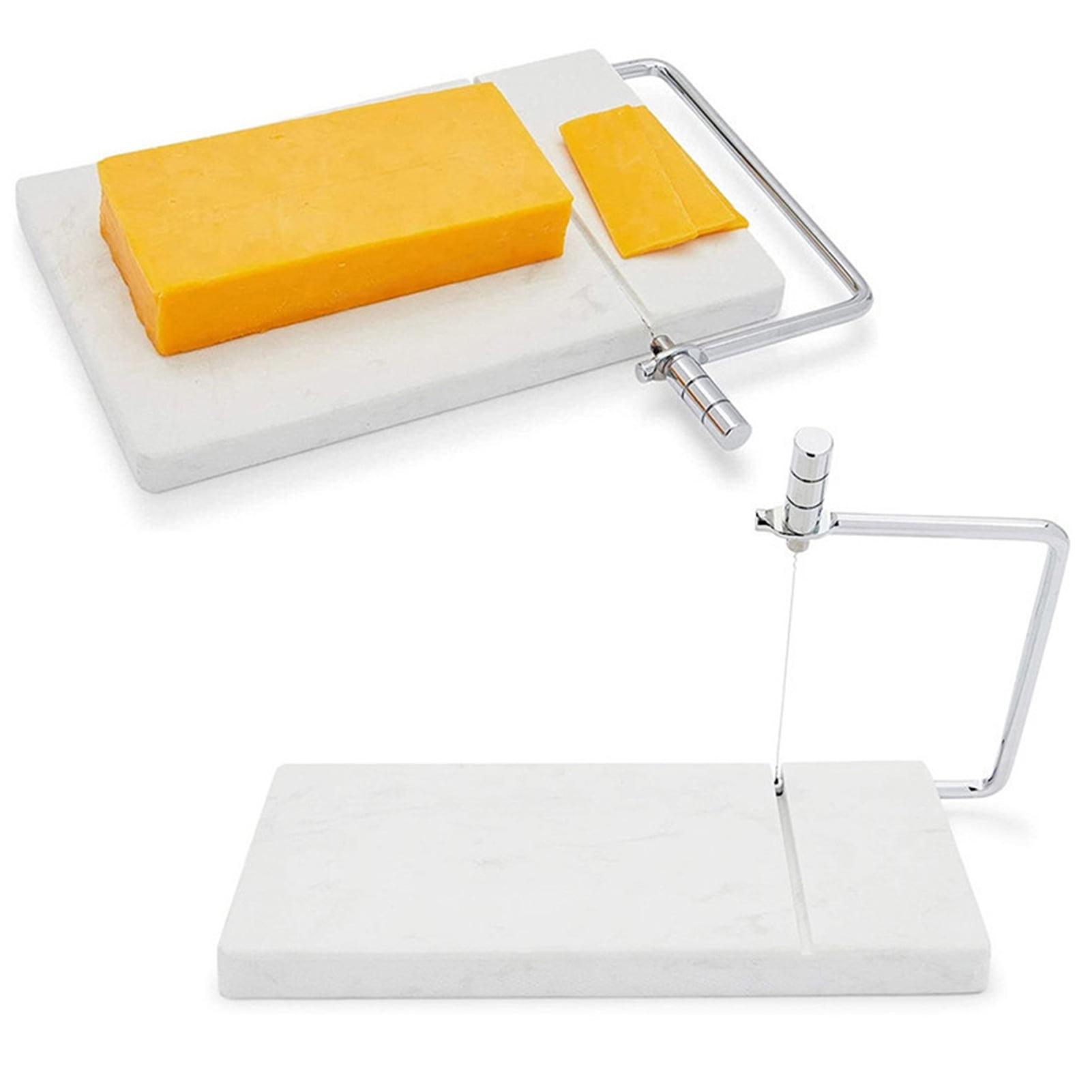 Yedigre Cheese Slicer Stainless Steel Wire Cutter for Block Cheeses ...