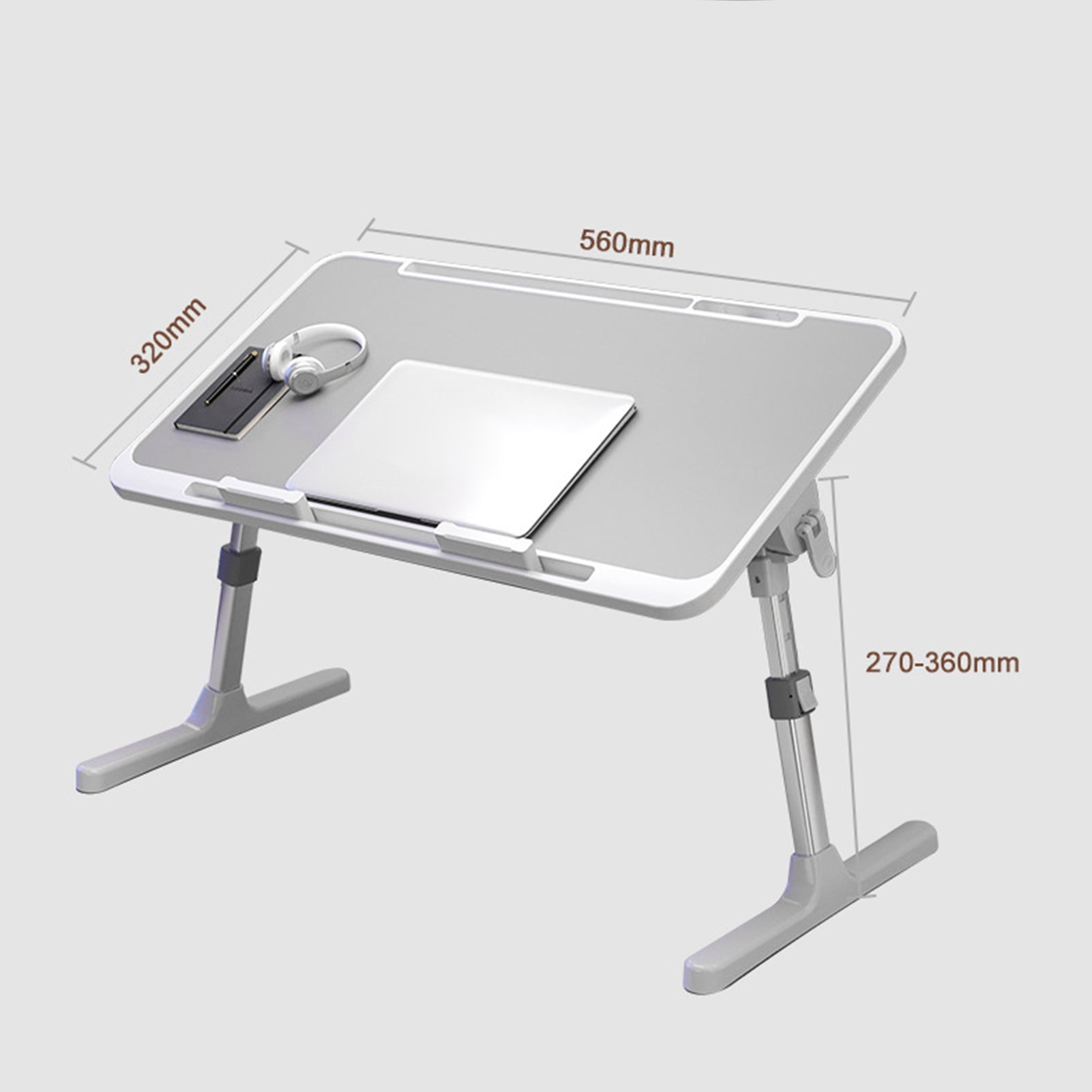 Yedigre Laptop Lap Desk, Laptop Bed Tray Table, Adjustable Lap Desk ...