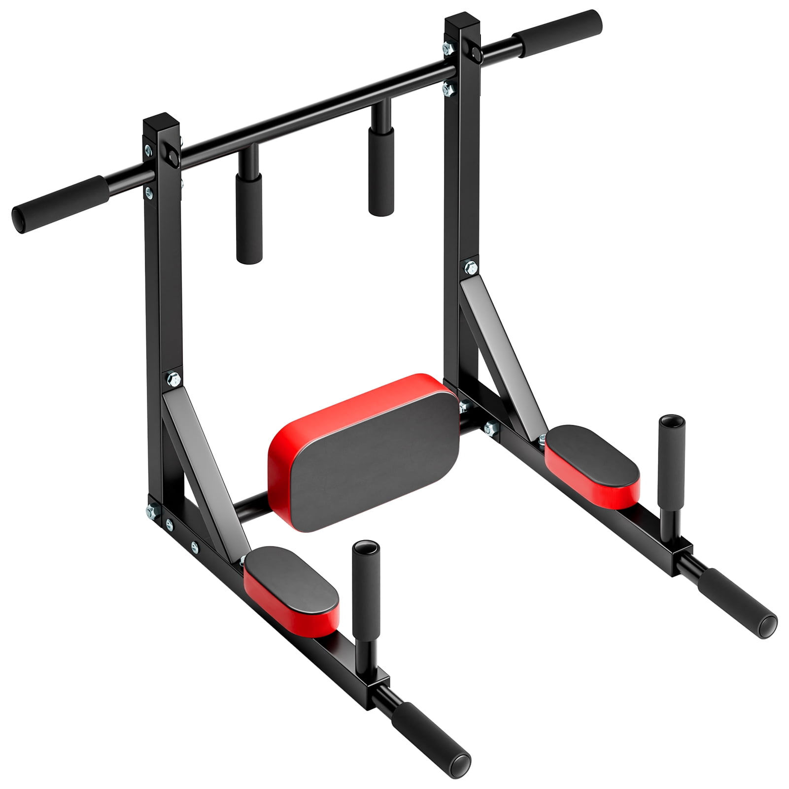 Yedigre Pull Up Bar, Wall Mounted Pull Up Bar Dip Station, Heavy Duty ...