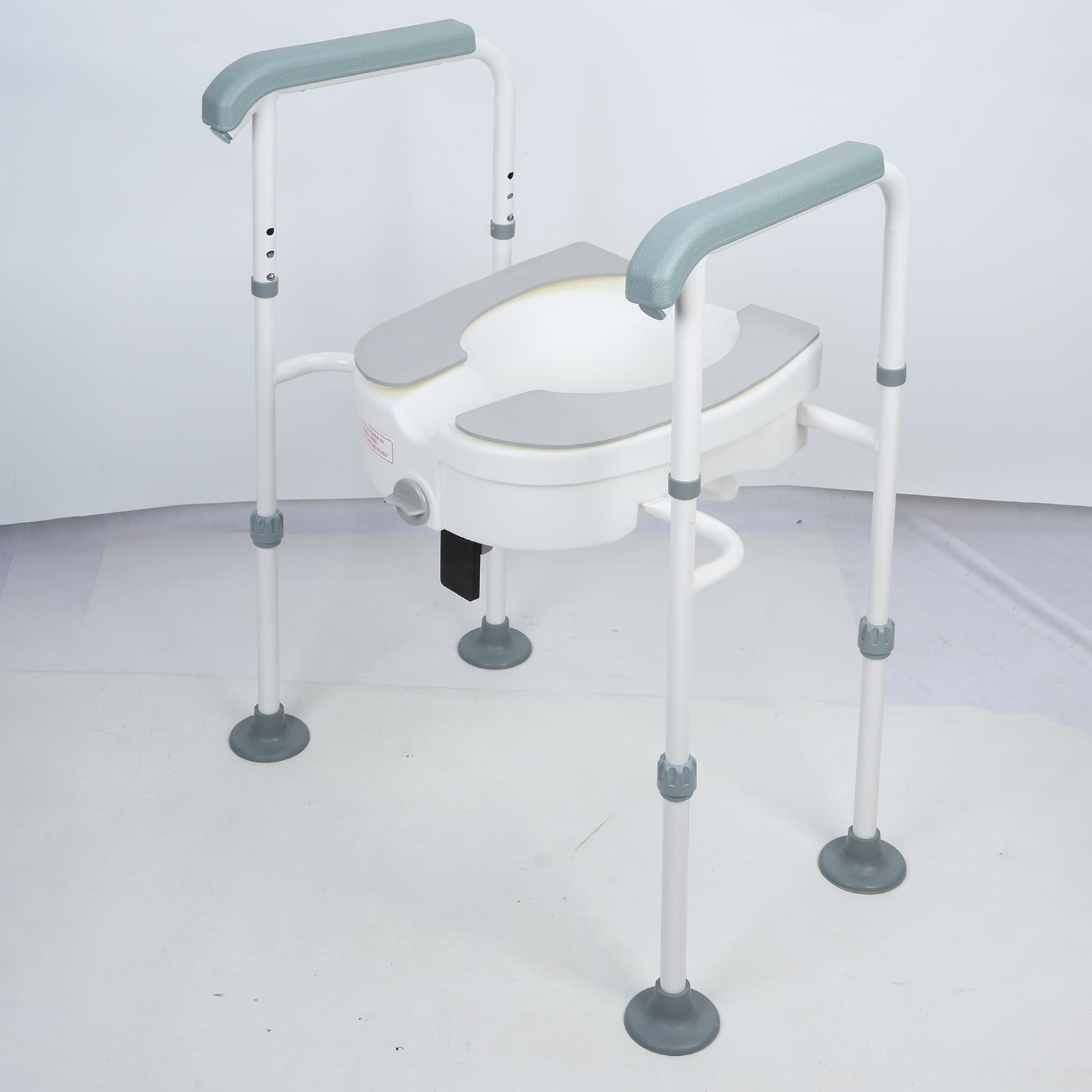 Yedigre Raised Toilet Seat for Elderly, Toilet Seat Risers for Seniors ...