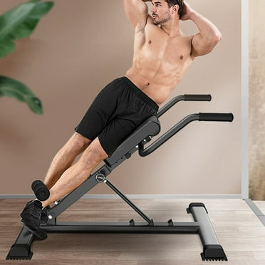 Hyperextension Roman Chair, Foldable Back Extension Bench, Adjustable ...