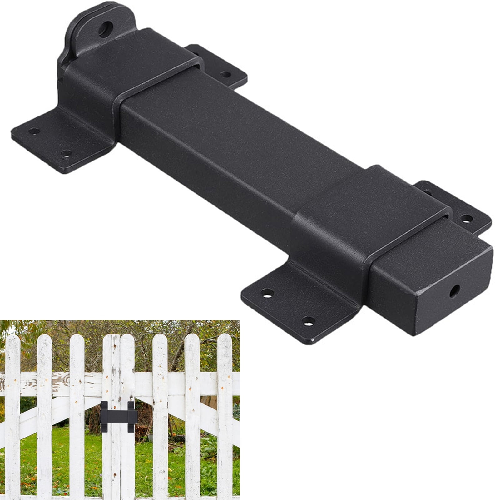 Yedigre Slide Gate Latch Heavy Duty Outdoor Use Door Lock Set - Walmart.com