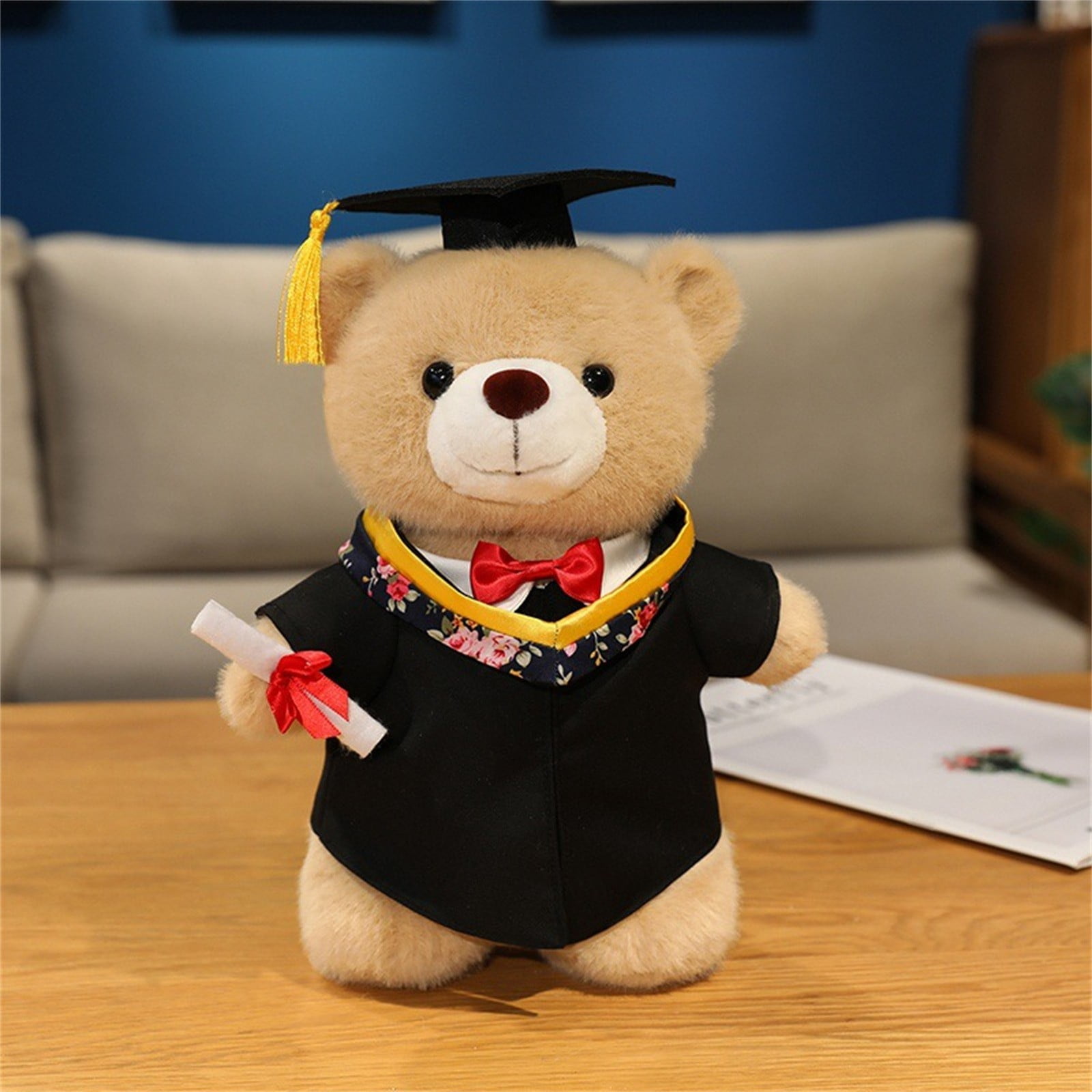 Yedobee Graduation Bear Stuffed Animals 9.84 Inch Tiny Plush Bear with ...