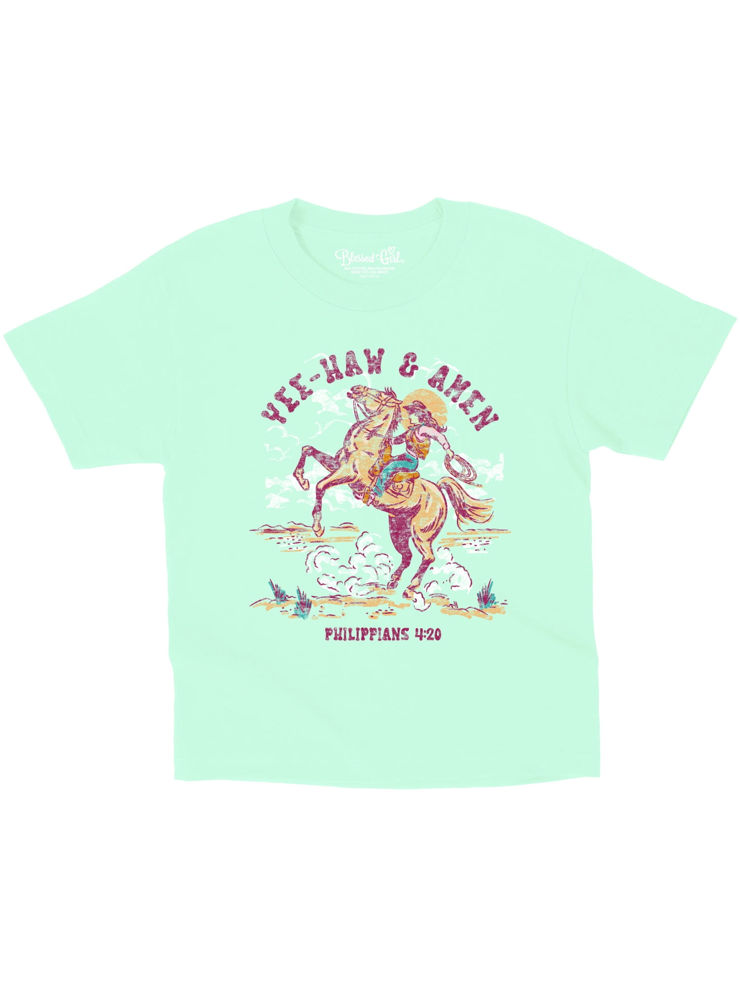 Yee Haw & Amen T-Shirt - Walmart.com