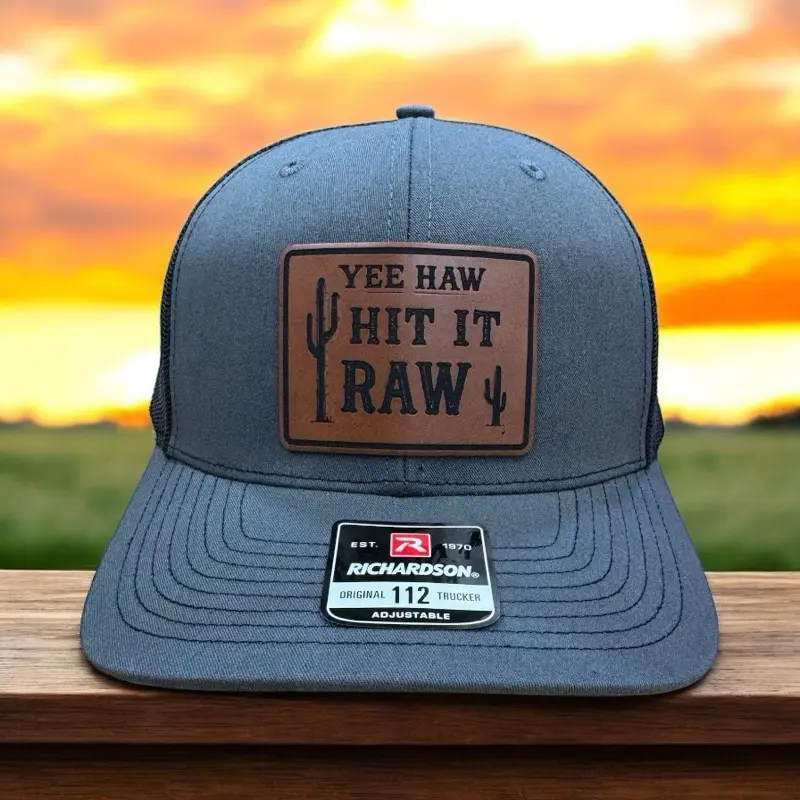 Yee Haw Hit It Raw Hat! Available in Richardson 112, FlexFit, Golf Hats ...