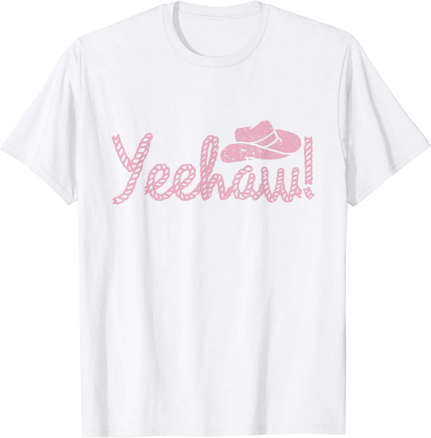 Yee Haw Howdy Rope Rodeo Western Country Southern Cowgirl T-Shirt ...