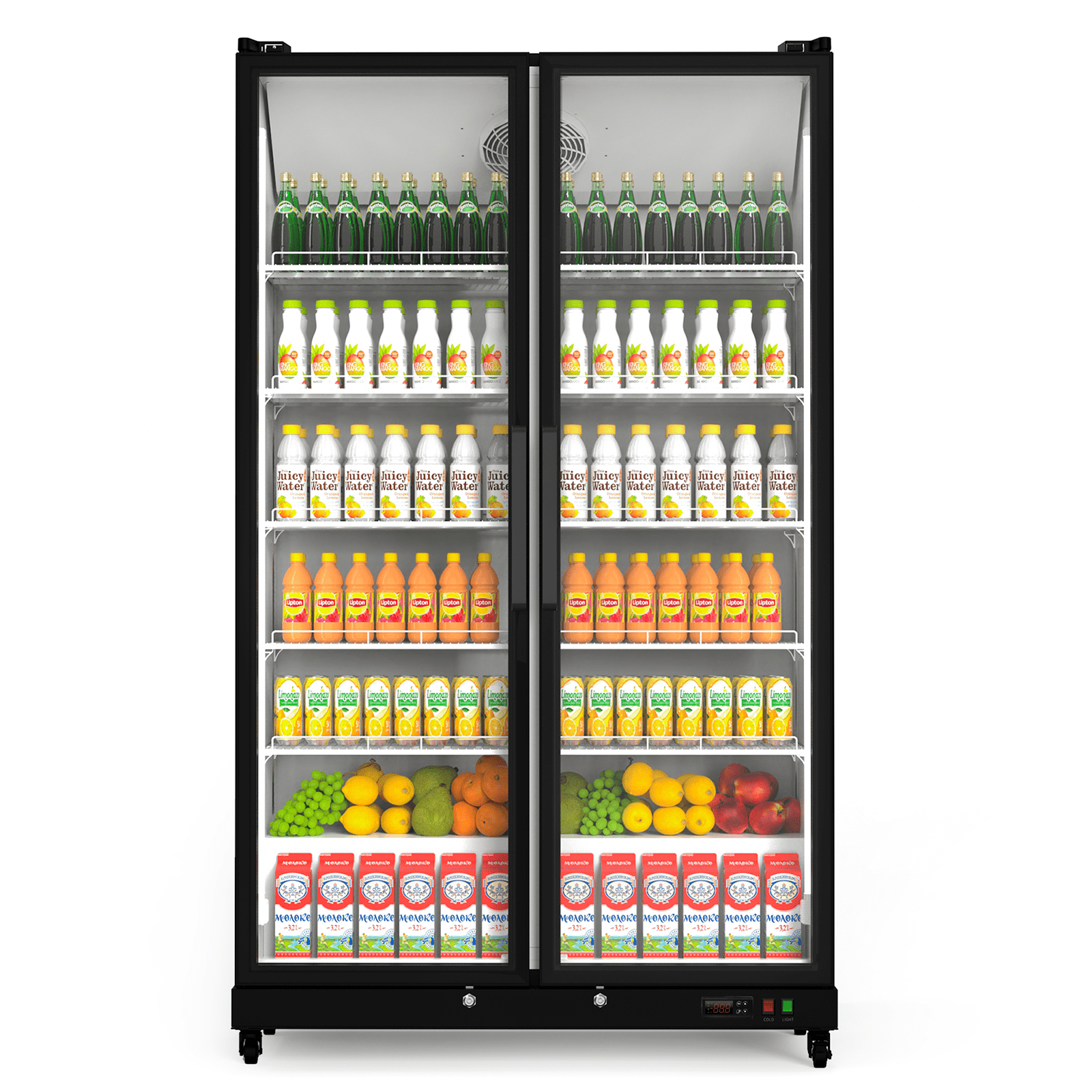 Yeego Commercial Merchandiser Refrigerator Beverage Display ...