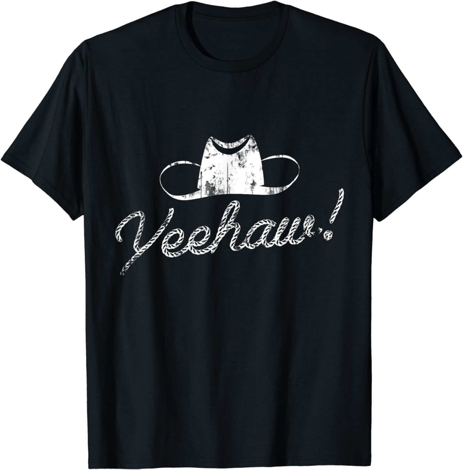 Yeehaw Cowboy T-Shirt - Walmart.com