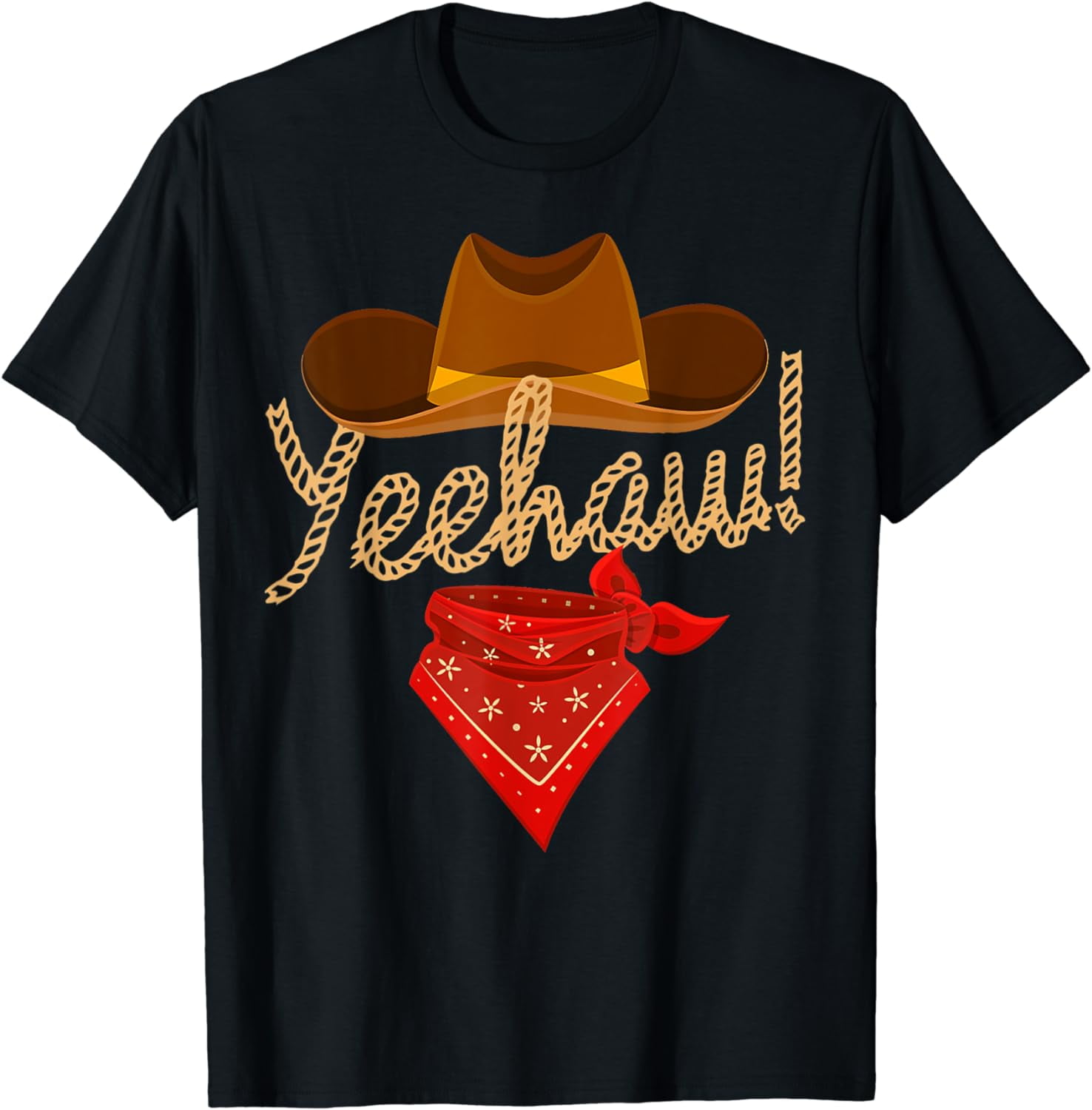 Yeehaw Western Country Howdy Southern Cowboy Yee Haw Vintage T-Shirt ...