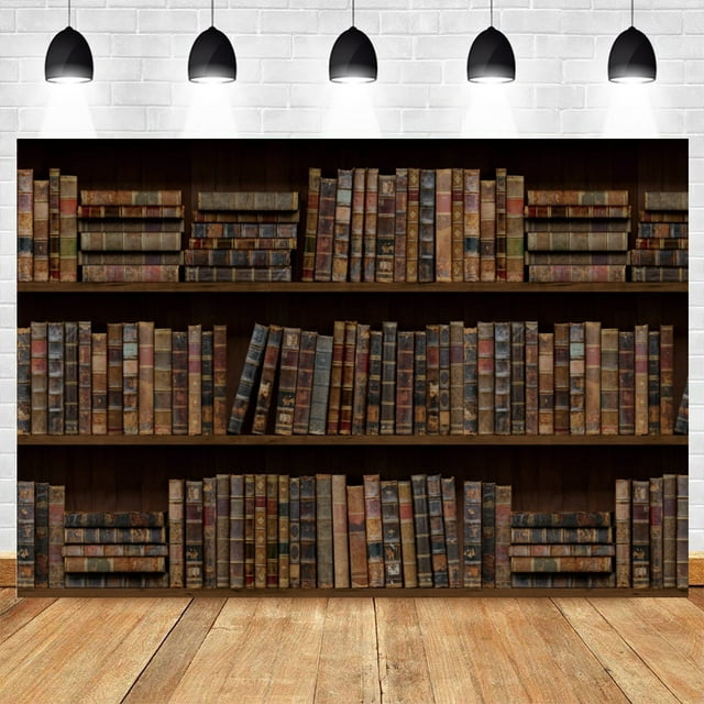 Yeele Bookshelf Backdrop Bookcase Backdrops Library Backdrop Office ...