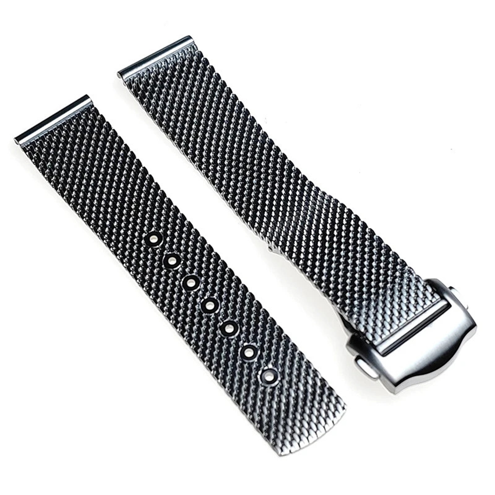 Yeeman 20mm Stainless Steel Watch Strap for Seiko for Omega Seamaster ...