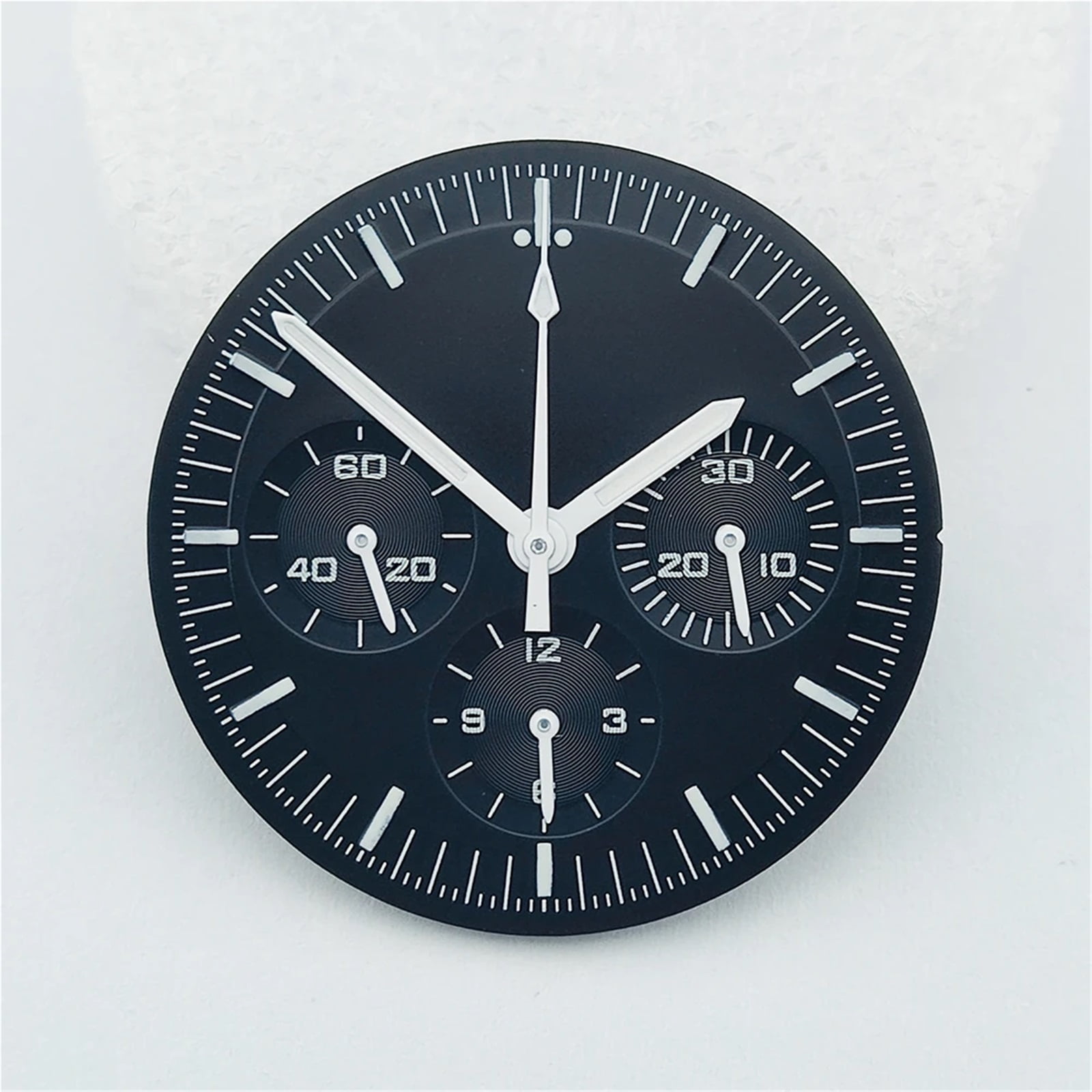 Yeeman 32.5MM vk63 Dial Luminous Watch Dial for VK63 Movement Watch ...