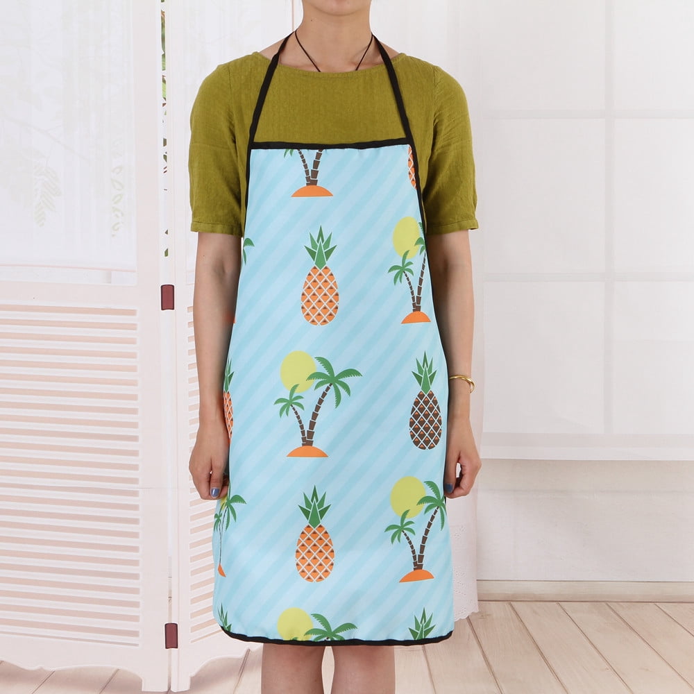 Yeenaozey Apron Sleeve Fruit Waterproof Apron Kitchen Restaurant Bib ...