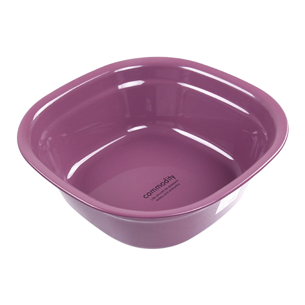 Yeenaozey Kitchen Cleaning Supplies Square Plastic Wash Basin Dish Pan ...