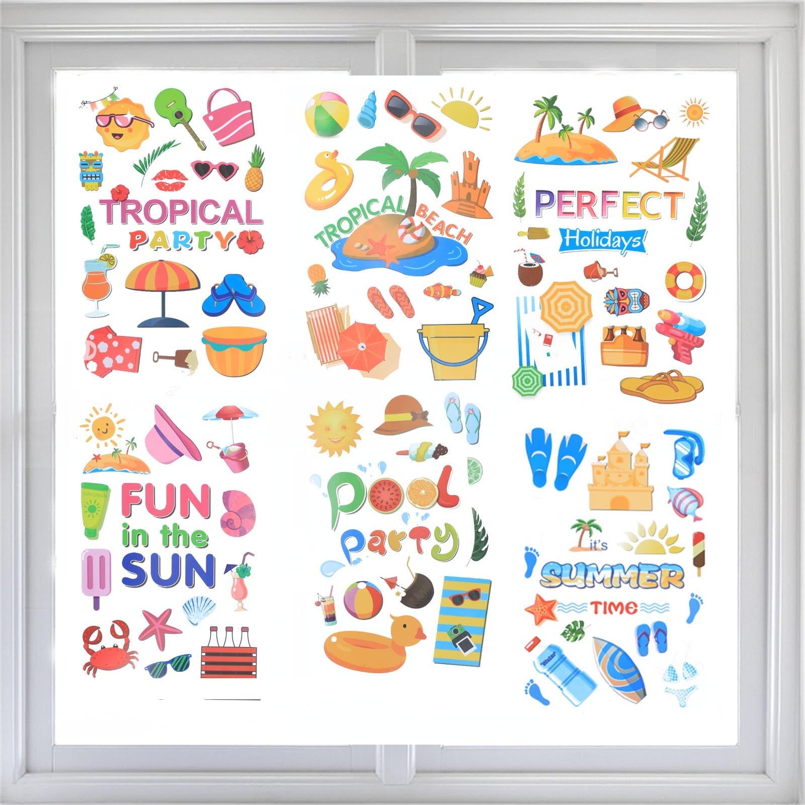 Yeenaozey Stickers 1 Set of Shoebox Children's Room Stickers Kit Diy ...