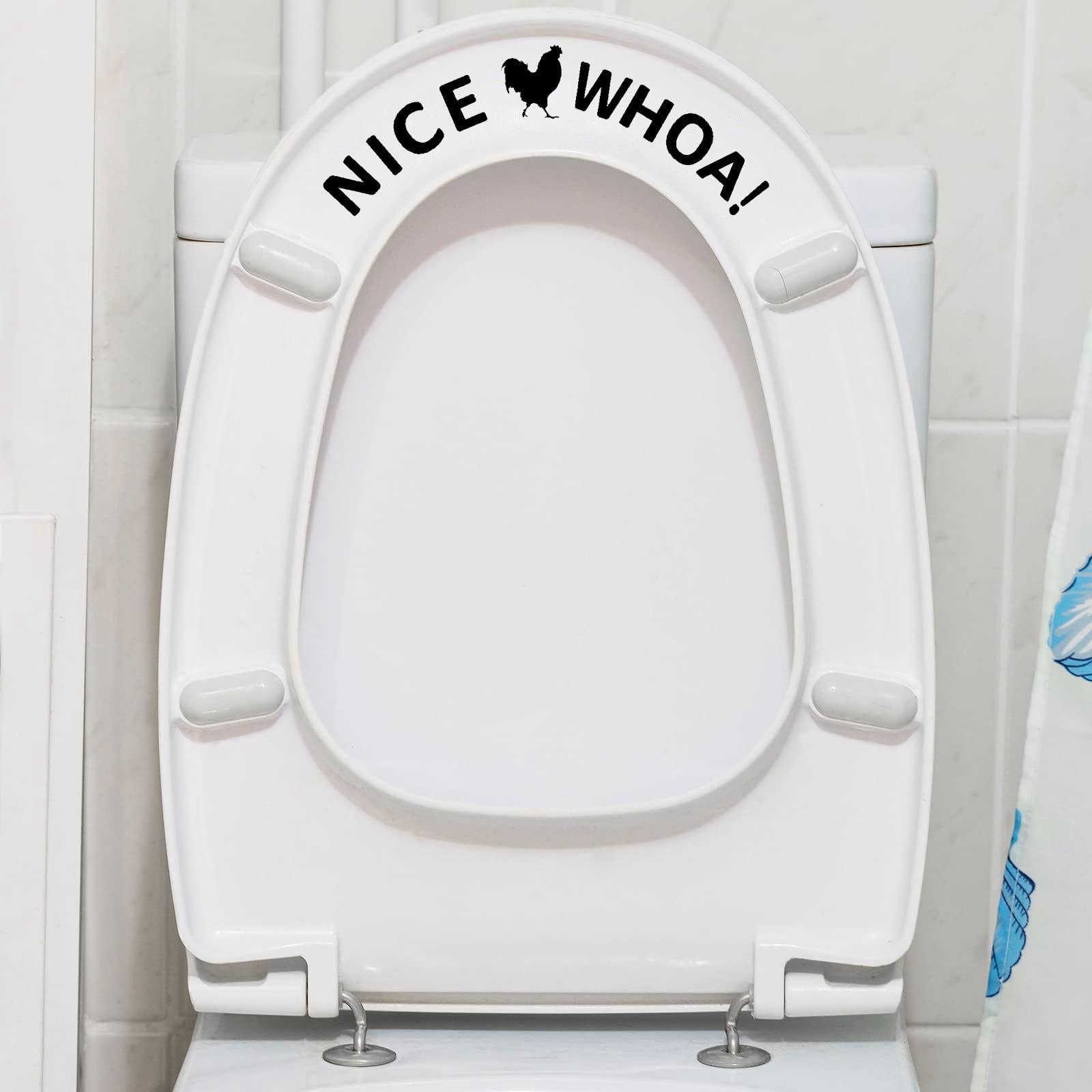 Yeenaozey Stickers Bathroom Toilet Seat Cover Sticker Decals - Nice ...