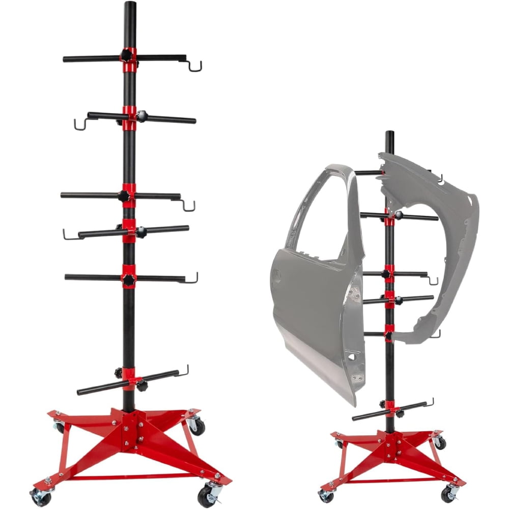 Yeeoy Panel Tree Paint Stand with Adjustable Center Post Hang Auto ...