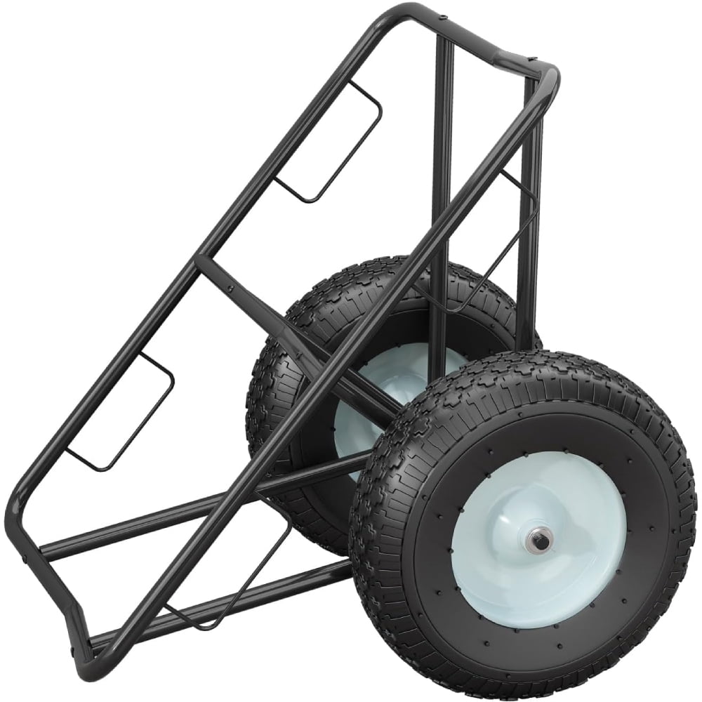 Yeeoy Portable Carpet Dolly with Pneumatic Wheels, 31 in. x 22 in. x 20 ...