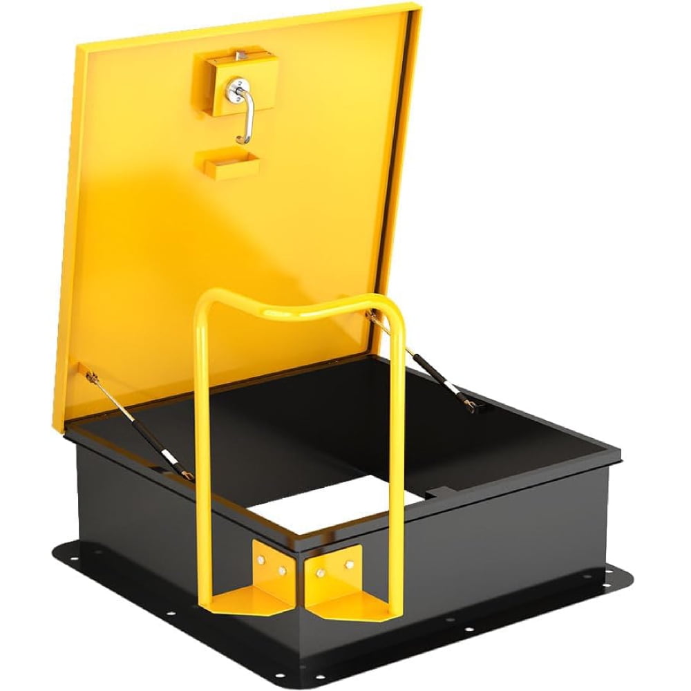 Yeeoy Roof Hatch Safety Extension Handle, Galvanized Powder Coated ...