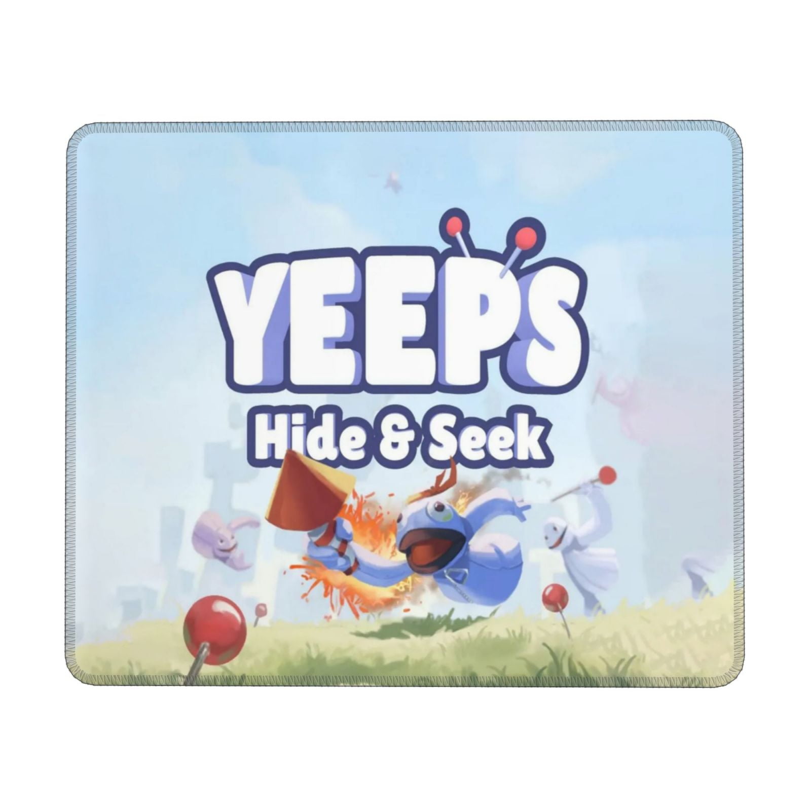 Yeep-s Hide and See Rubber Lock Edge Mouse Pad Office Mouse Pad Suitable for Home Laptops ...