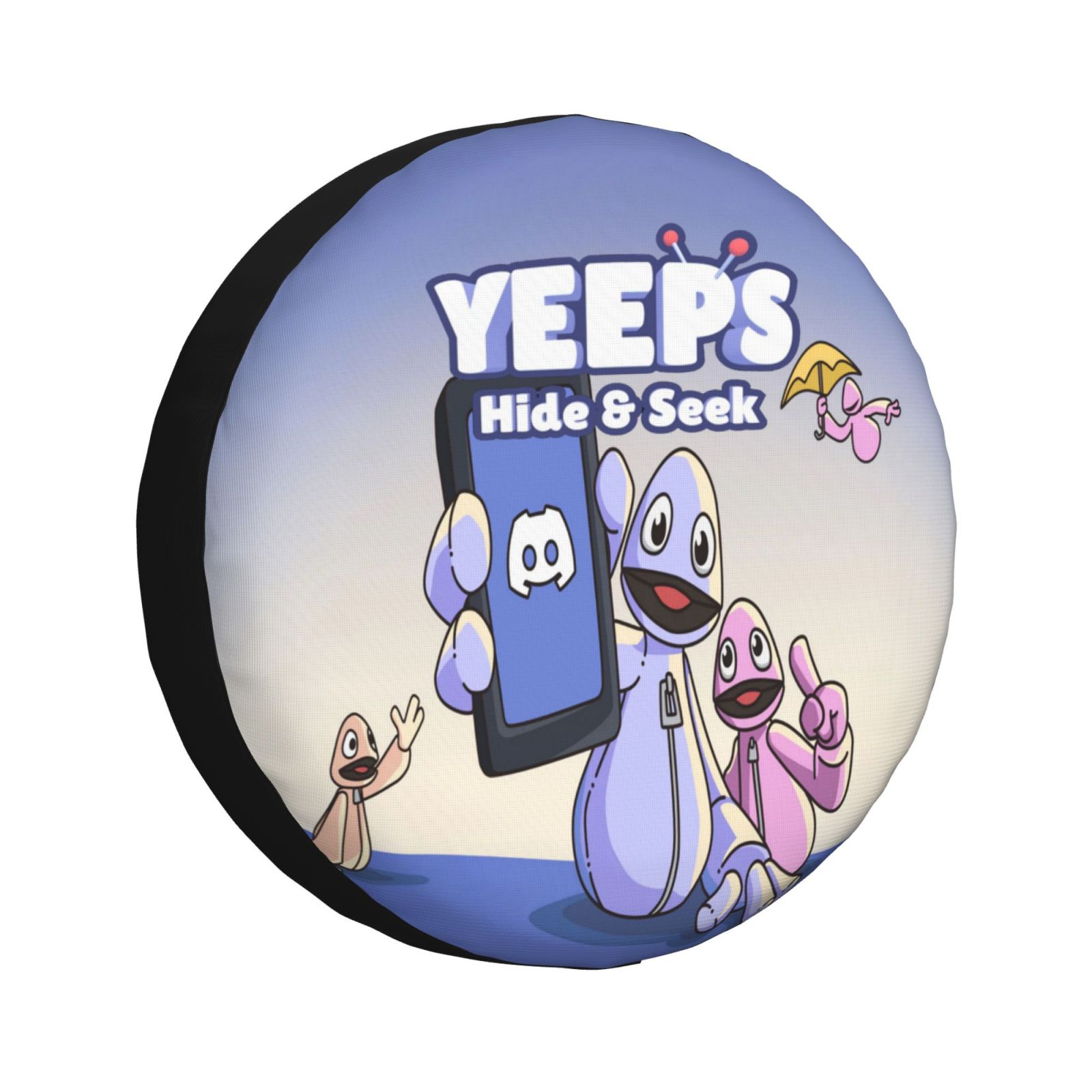 Yeep-s Hide and See Tire Cover Cartoon Weatherproof Universal Wheel ...
