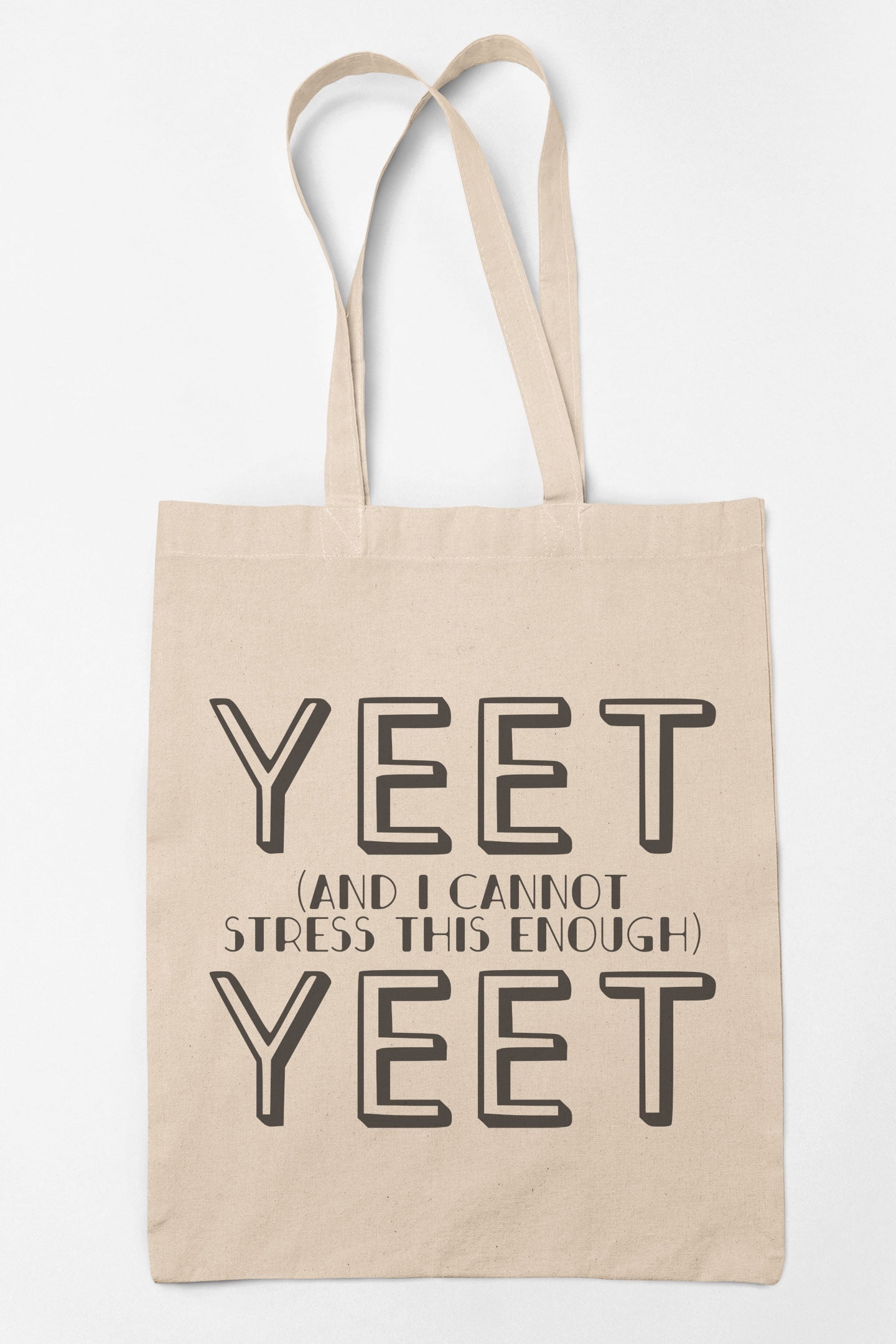 Yeet, Gen or Generation Z Slang 12oz Reusable Canvas Tote Bag - Walmart.com
