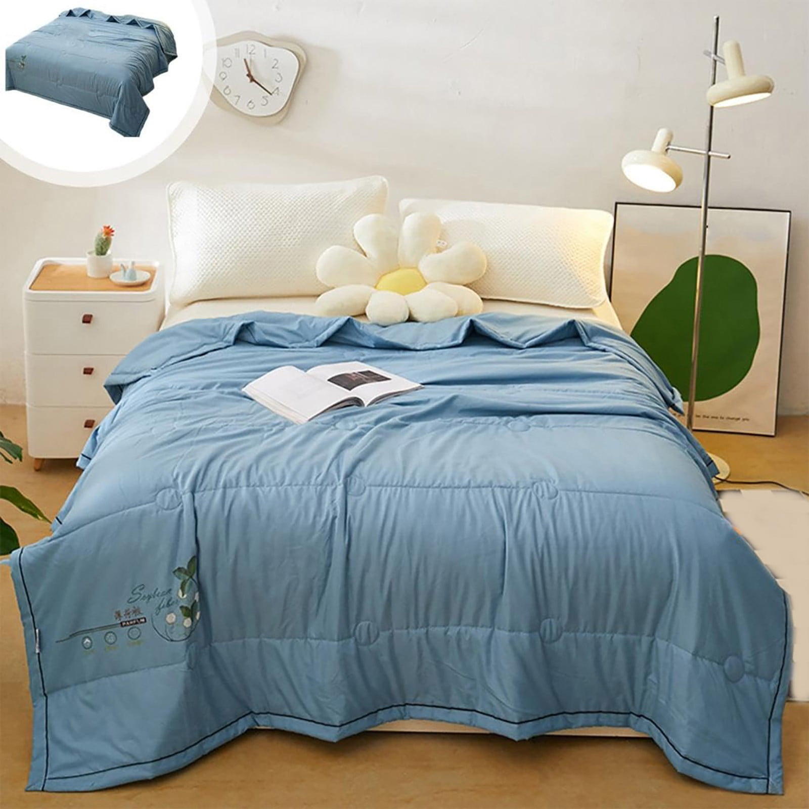 Yeetfub Cheap Summer Blanket Thin Lightweight Breathableats Light ...