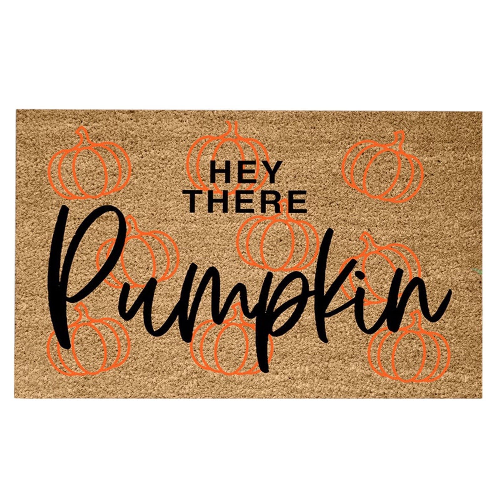 Yeetfub Clearance !!! 16x24IN Entry Mat Fall Pumpkin Halloween Fall ...