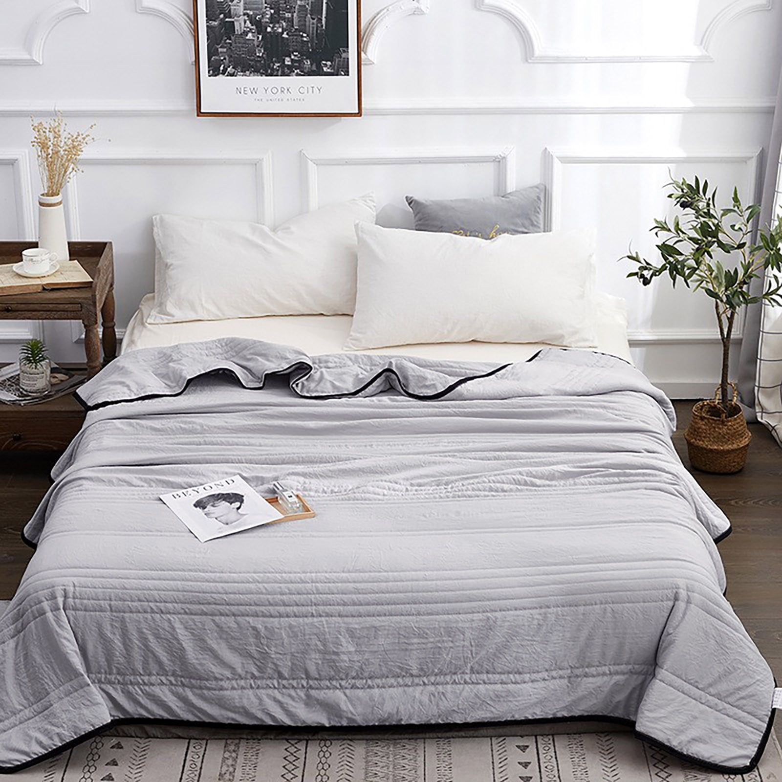 Yeetfub Clearance Cooling Comforter Queen Size Summer Blanket Bed ...