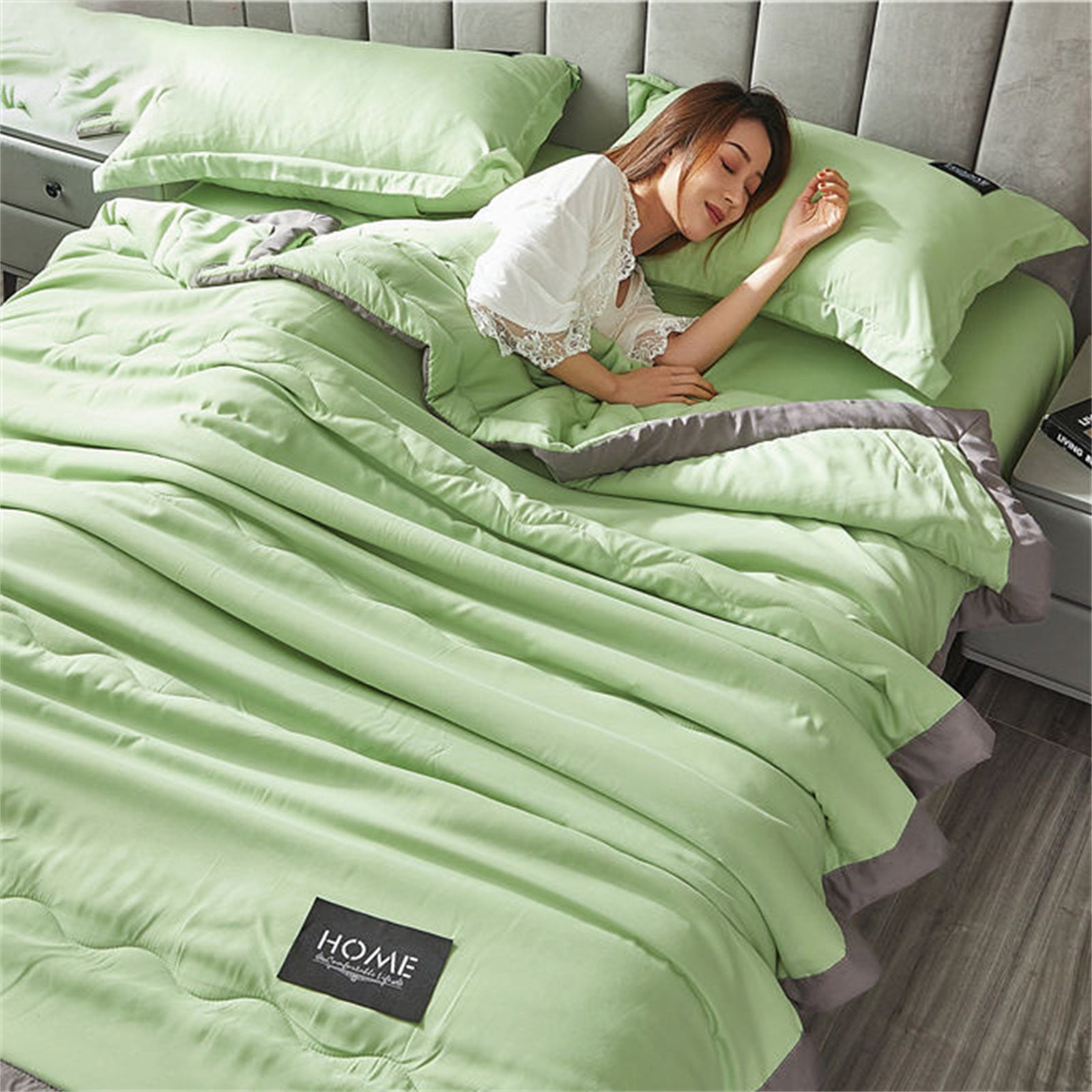 Yeetfub Cooling Comforter Queen Size Ice Blanket for All Season ...