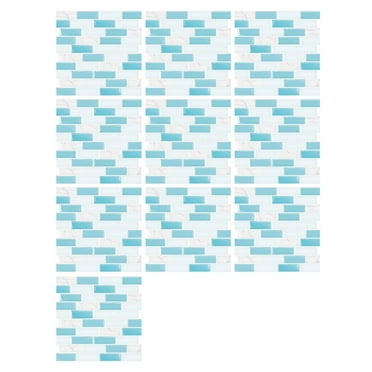 Yannee Peel and Stick Mosaic Backsplash Tiles, Self Adhesive, Removable ...