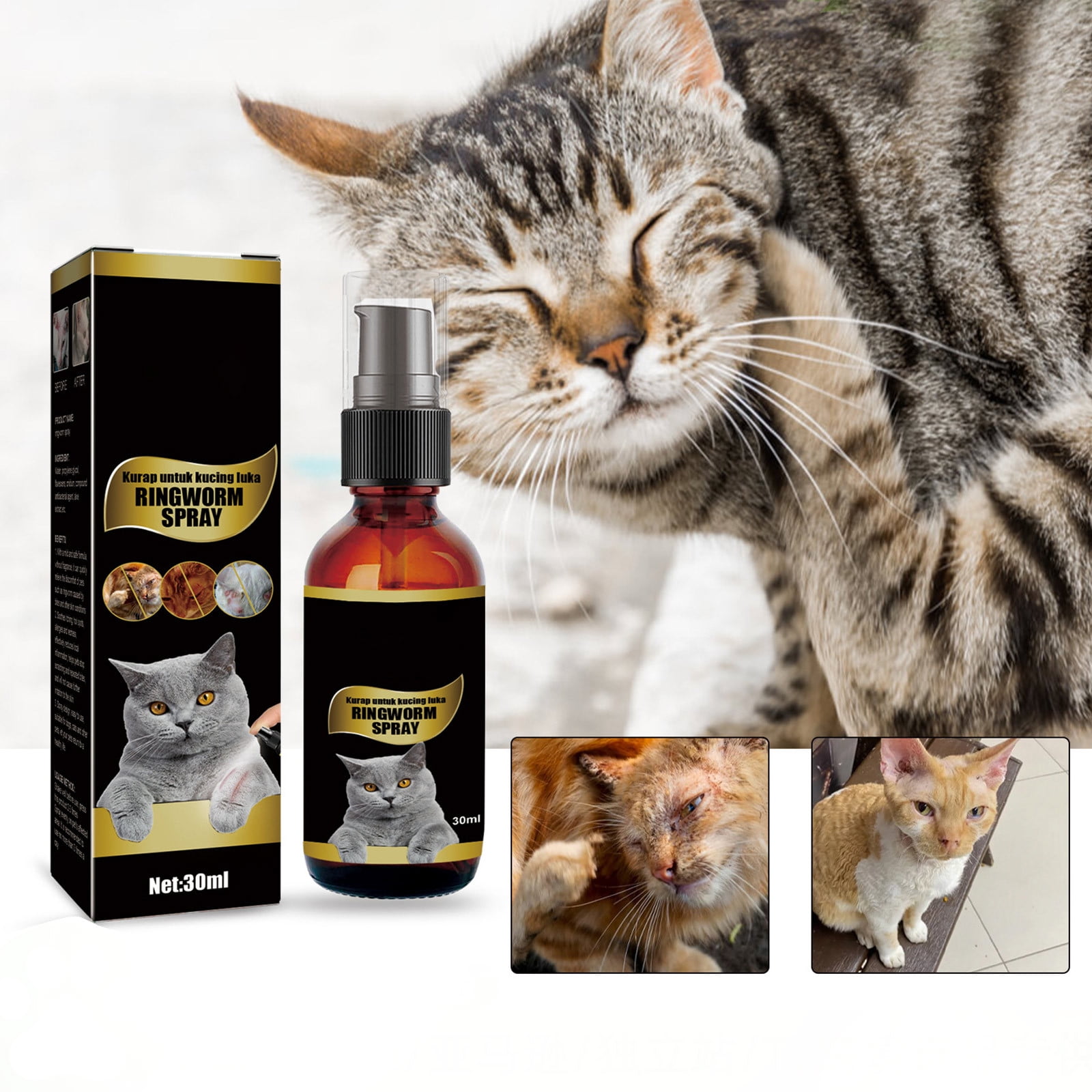 Yegebong 30Ml Pet Skin Treatment Spray, Fast-Acting topical formula ...