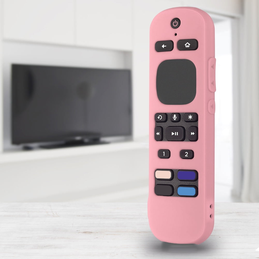 Yegsfteu Silicone Cover with Lanyard for Roku Voice Remote Pro/RC-MC1 ...