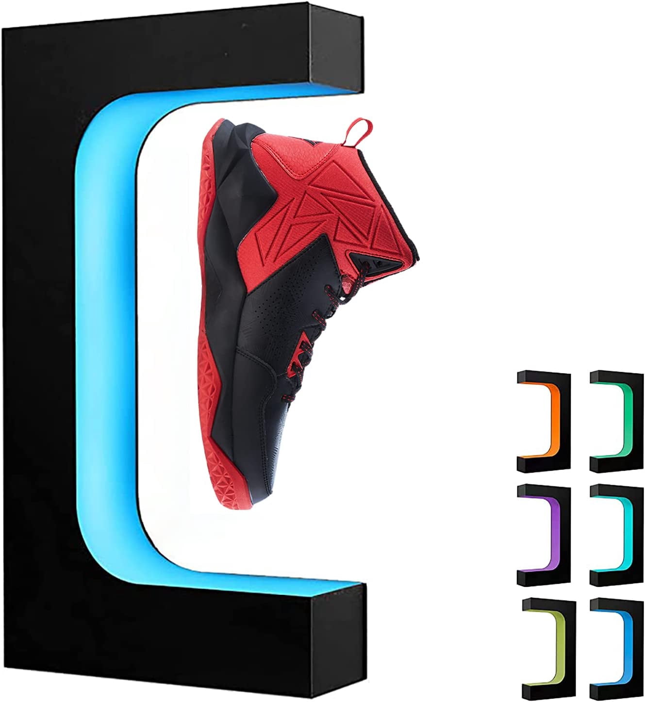 Yegvea Levitating Shoe Display Floating Sneaker Stand,Magnetic ...