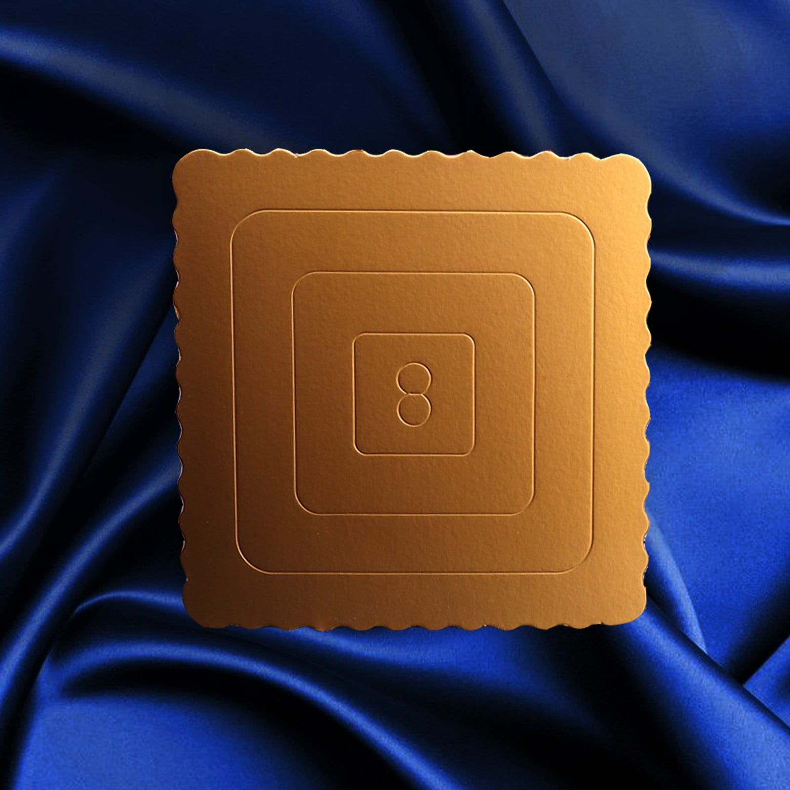 Yehailo DIY Baking Tool 6 / 8 Inch Round Square Cake Mat Lace Moustito ...