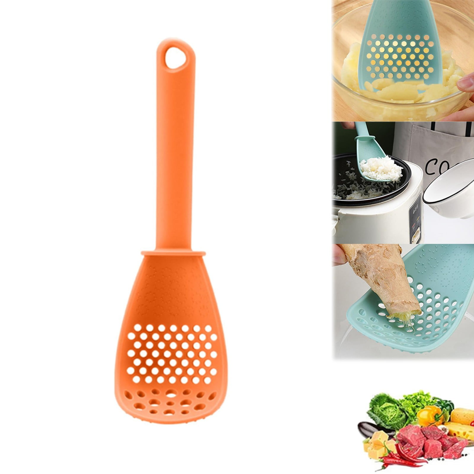 Yehg 50% off Clear! Multifunctional Kitchen Cooking Spoon ...