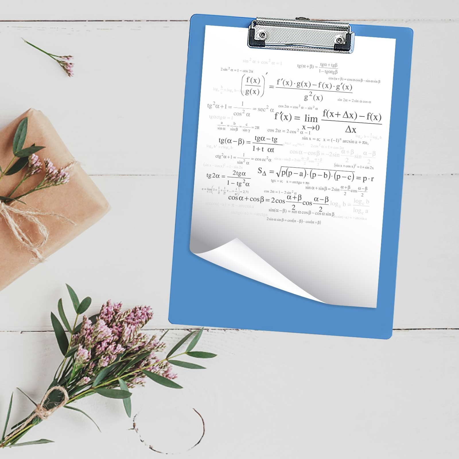 Yehg A4 Clipboard File Folder Document Holder Student Writing Pad ...